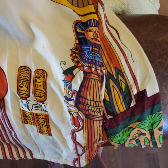 Vintage | Tops | Vintage Egyptian Tunic Top | Poshmark
